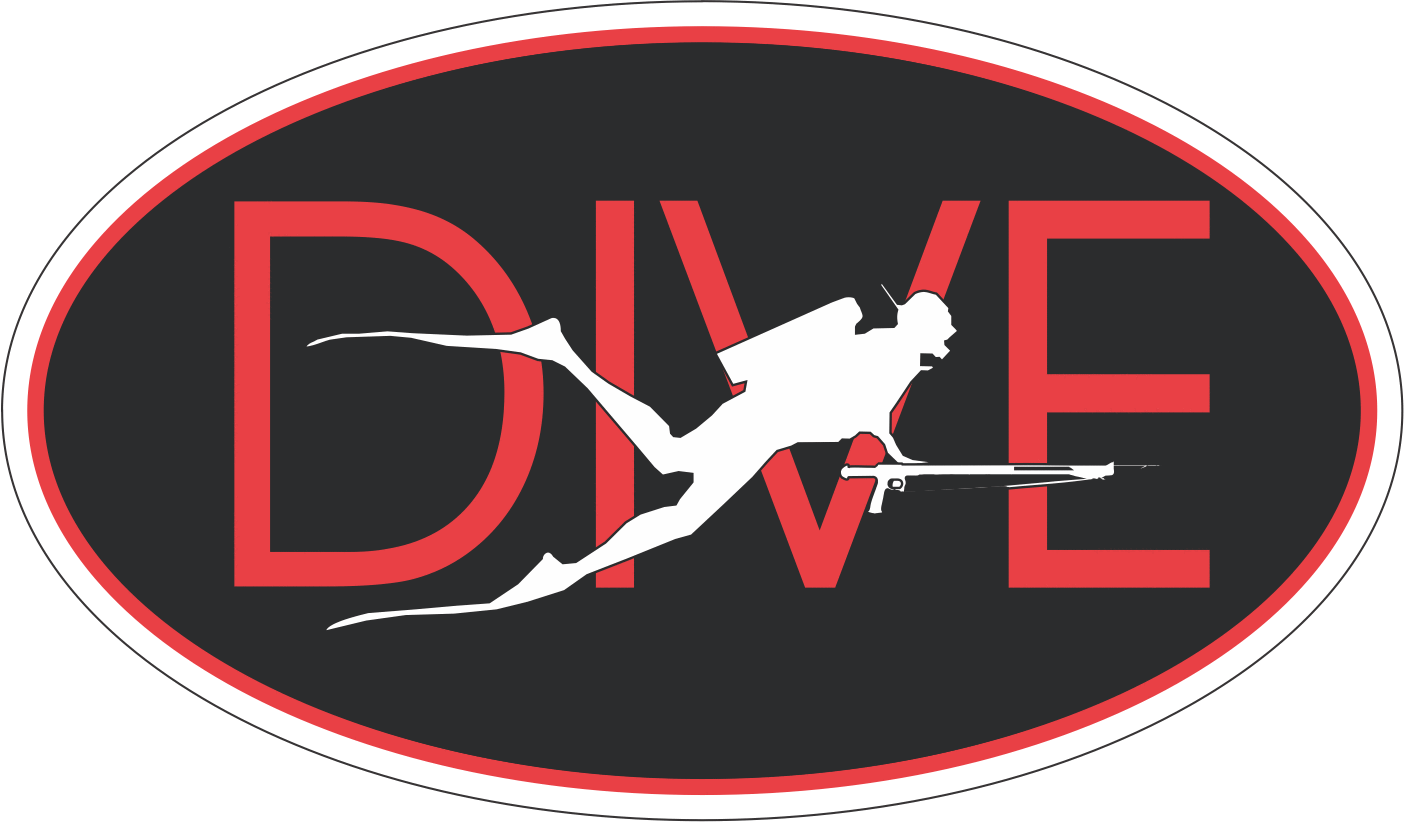 DIVE Speargun Scuba Diver Sticker/Decal 200-25 | eBay