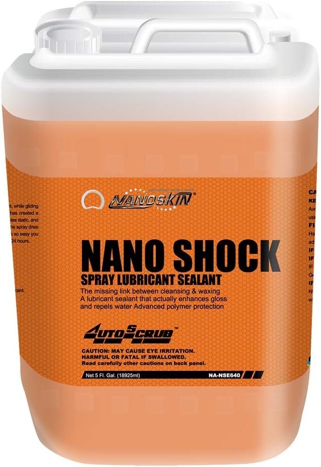 NANO SHOCK SiO2 Spray Wax & Sealant 5 Gallons - Ultimate Hydrophobic ...