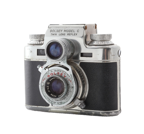 Bolsey Model C TLR Twin Lens Reflex Camera w/ Wollensak 44mm F3.2 | eBay