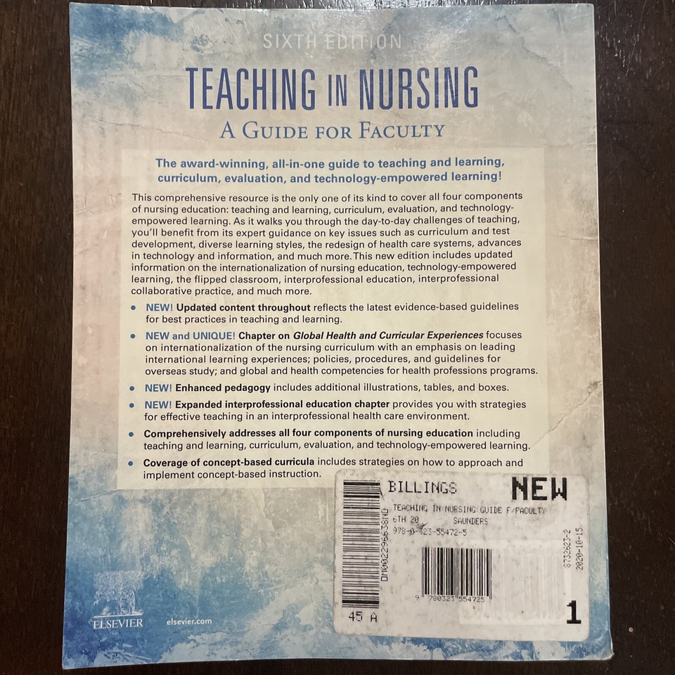 Teaching in Nursing : A Guide for Faculty by Judith A. Halstead and ...