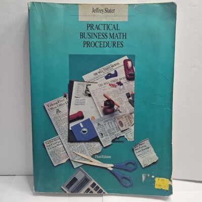 Practical Business Math Procedures Jeffrey Slater Papberback Book ...
