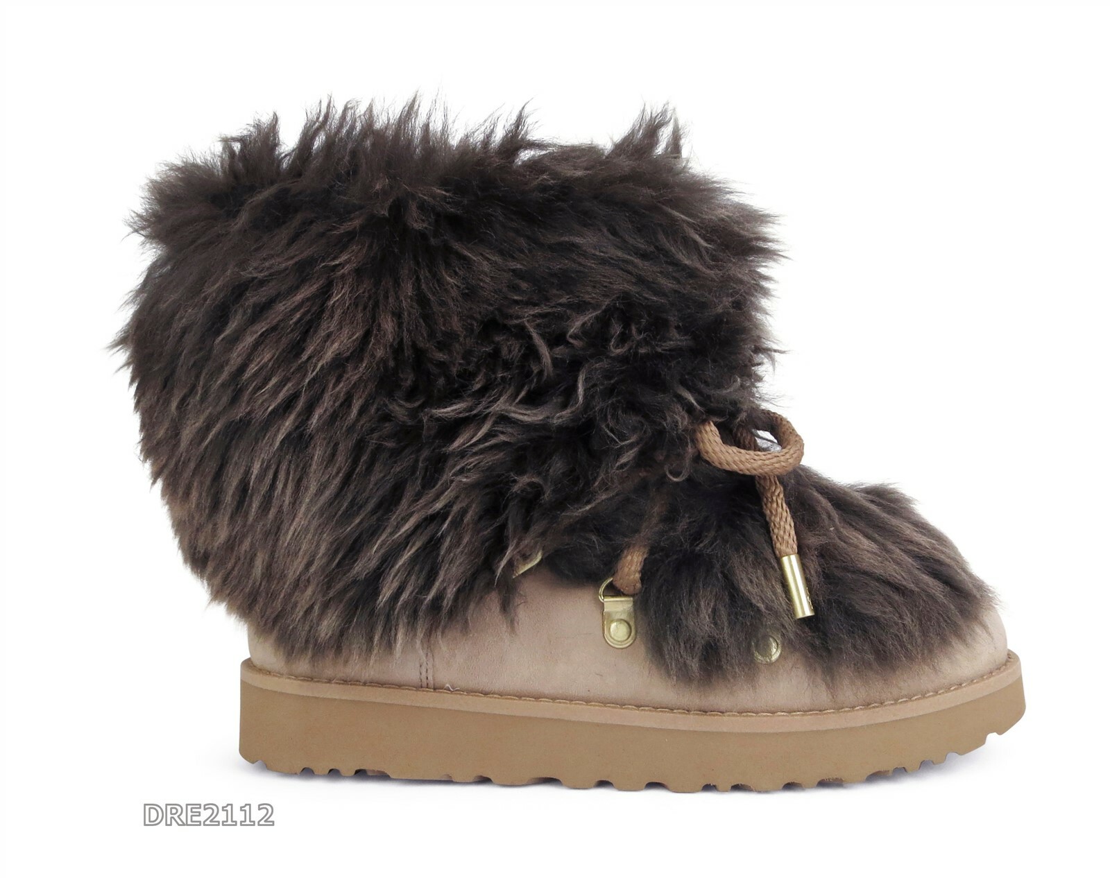 UGG Classic Posh Mini Fur Beachwood Boots Womens Size 7 *NIB* | eBay