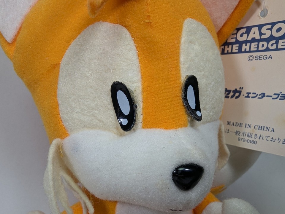 Tails 4 Plush Set from Sega Sonic the Hedgehog Japan 1993 1994 tales | eBay