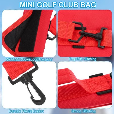 Lightweight Club Carry Bag Mini Golf Club Bag with Adjustable Strap ...