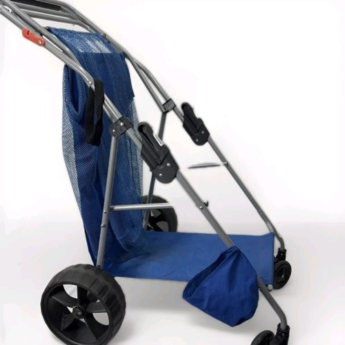 Tommy Bahama All Terrain Beach Blue Cart Buggy Big Tire Sand Caddy ...