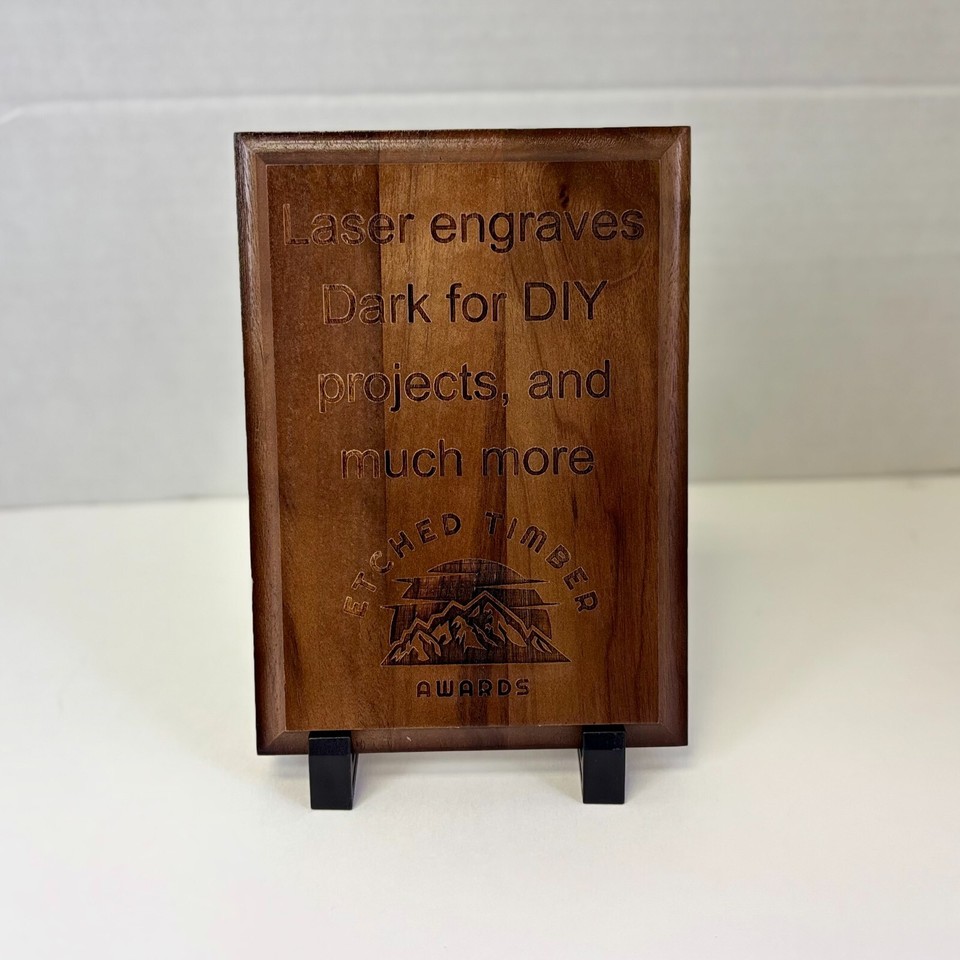 Genuine Walnut Blank Plaques – Award & DIY Engraving Boards | 100% Solid Wood | eBay