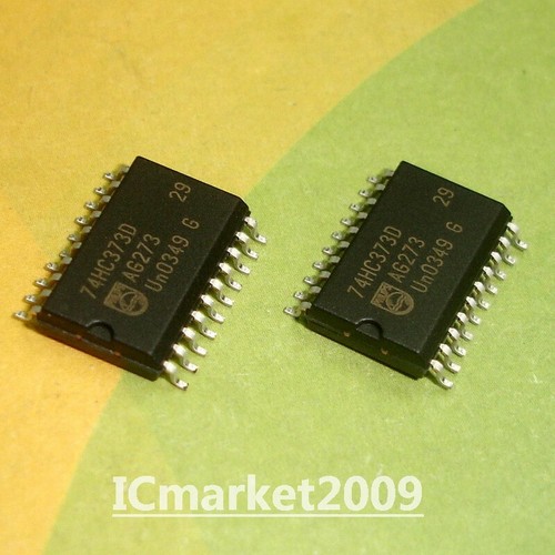 10 PCS 74HC373D SOP-20-7.2MM 74HC373 SMD Octal D-Type Transparent Latch ...