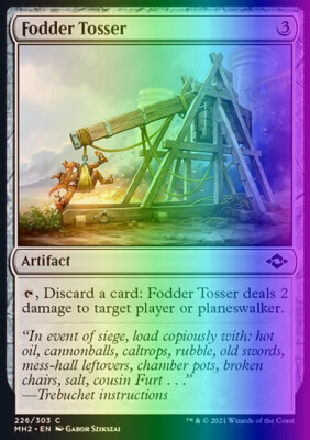Magic the Gathering MTG Fodder Tosser (226) Modern Horizons 2 NM FOIL ...
