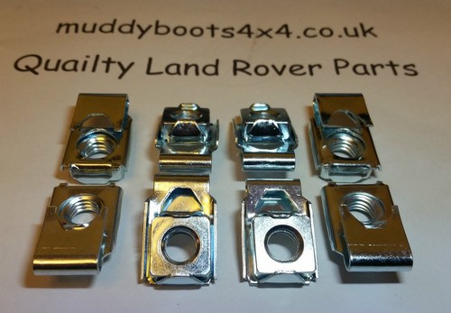Land Rover Defender Series Door Hinge To Bulkhead Captive Flanged ...