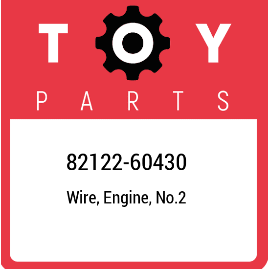 82122-60430 Toyota Wire, engine, no.2 8212260430, New Genuine OEM Part ...