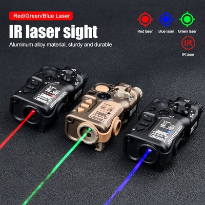 Metal RAID-X IR Laser Strobe Green Red Dot Sight Brightness Adjustment ...