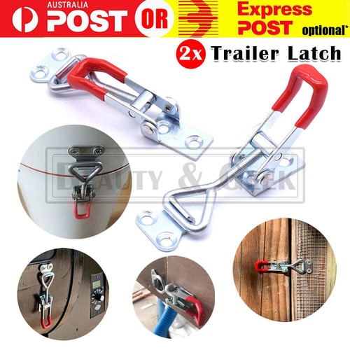 2pcs Pull Over Centre Latch Trailer Toggle Overcentre Latch Fastener ...