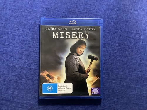 Misery (Blu-ray, 1990) Stephen King Horror - Like New Region B ...