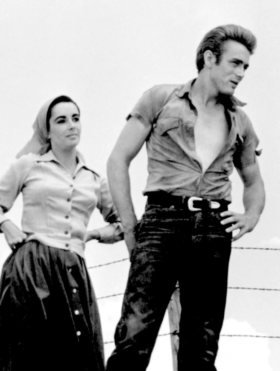 James Dean And Elizabeth Taylor