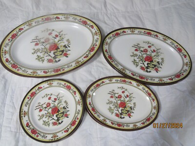 LOT OF 7 DYNASTY CHALICE TAIWAN MELAMINE PLATTERS PLATES VGUC READ ...