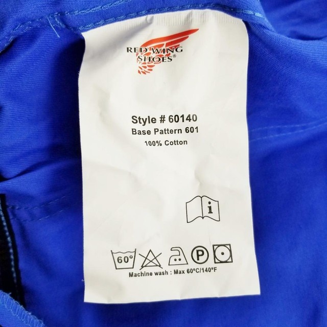 Red Wing Coveralls Size 32 R Reg Blue Jumpsuit Overalls 60140 Desert ...