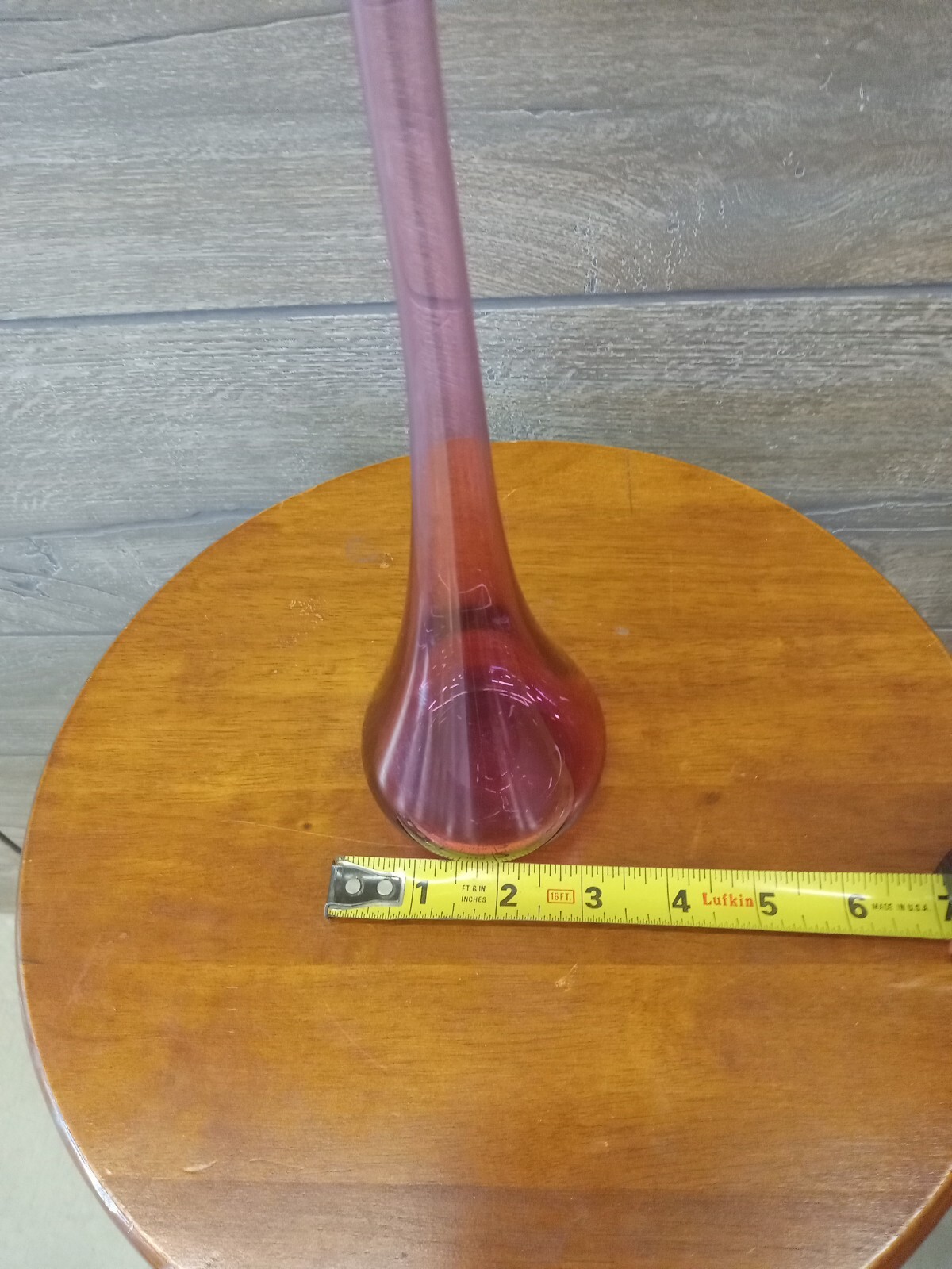 Vintage Signed Ryno Glass 2002 Bob Rynearson Pink Cranberry Art Glass ...