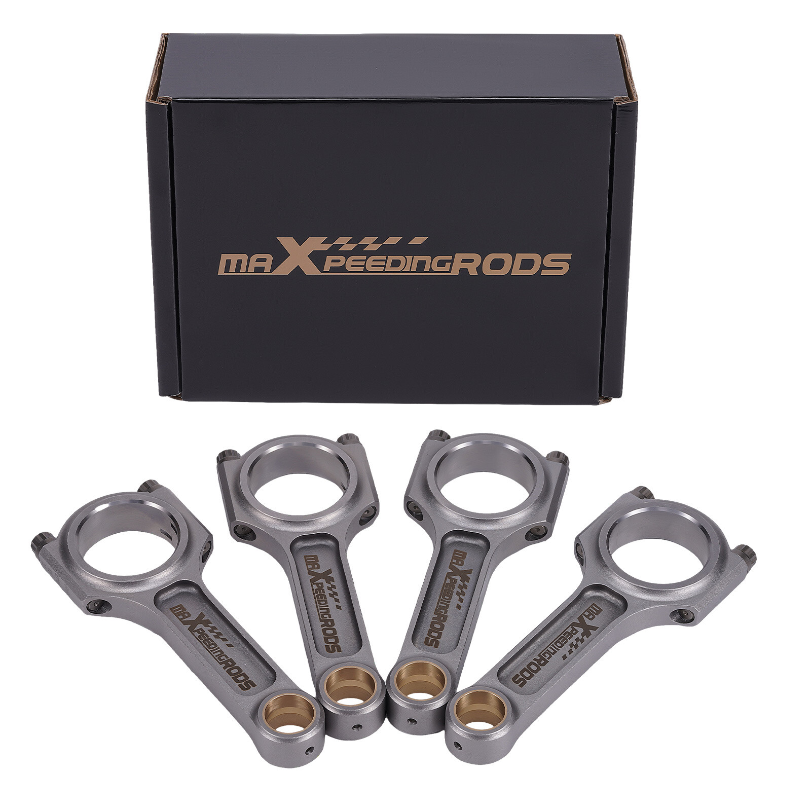 I-Beam Connecting Rods for Subaru Impreza WRX STI EJ20 EJ22 EJ25 5.137 ...