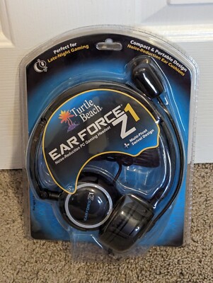 Turtle Beach Ear Force Z1 Noise Reduction PC Gaming Headset Headphones ...