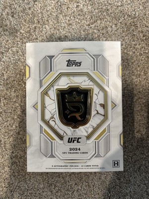 2024 Topps Royalty UFC EMPTY Wooden Box Collectible NO CARDS! | eBay