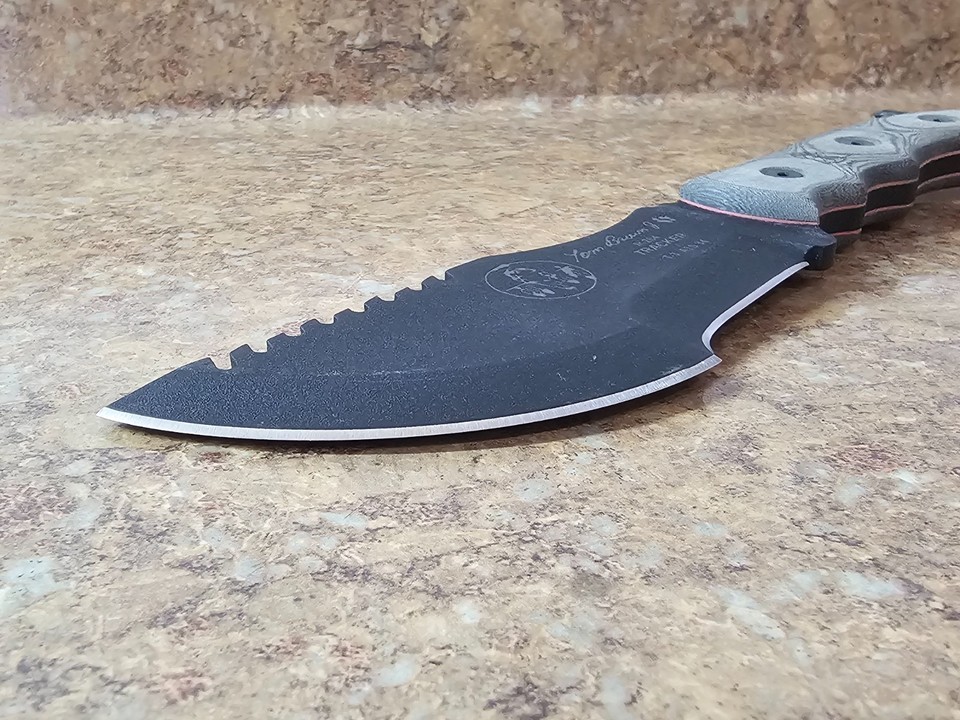 TOPS Knives Tom Brown Tracker T3 Fixed Blade Knife 5.5" w/ Sheath Great ...