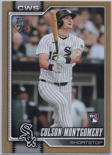 2026 Topps Series 1 Colson Montgomery RC GOLD Parallel 1292/2026 ...