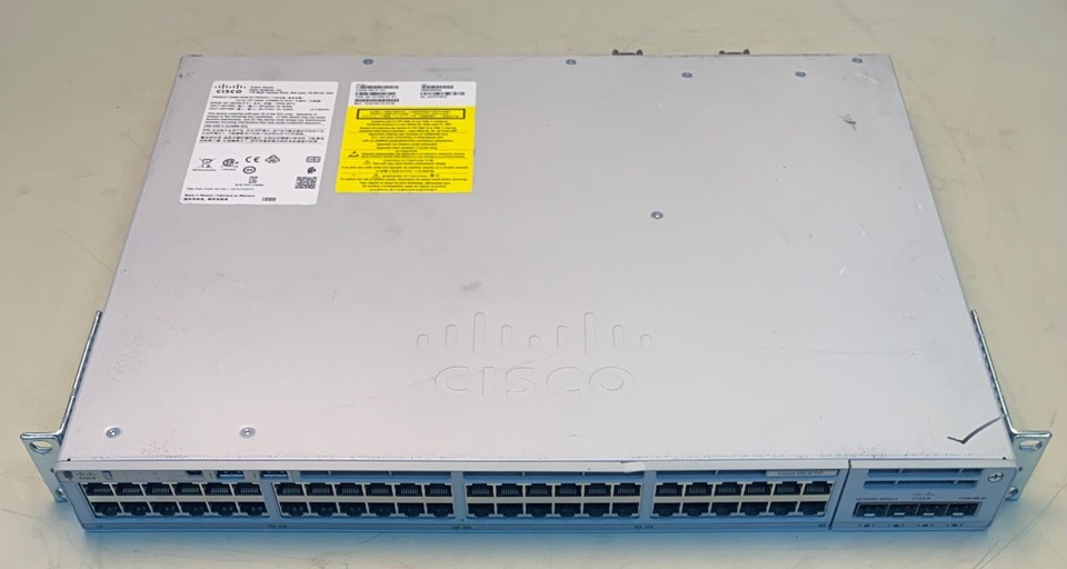 Cisco Catalyst 9200 48-V01 Port PoE+ Network Switch w/module C9200-NM ...