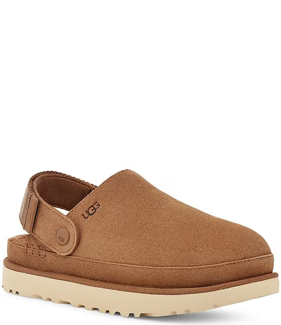UGG Goldenstar Suede Family Matching Backstrap Clogs- Free N Fast ...