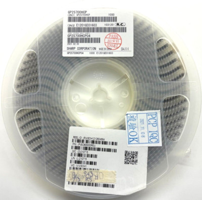 (228 PIECE REEL) GP2S700HCP, SHARP, PHOTOINTERRUPTER REFLEC 3MM SMD ...