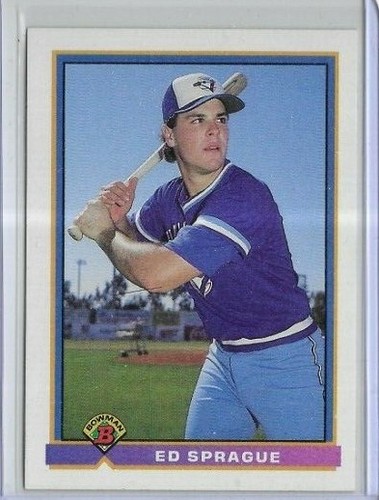 1991 Bowman #26 Ed Sprague Toronto Blue Jays | eBay