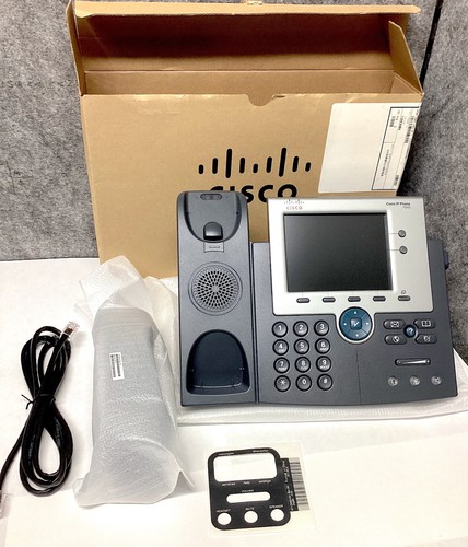 Cisco 7945G IP VoIP Business Phone - Gray | eBay