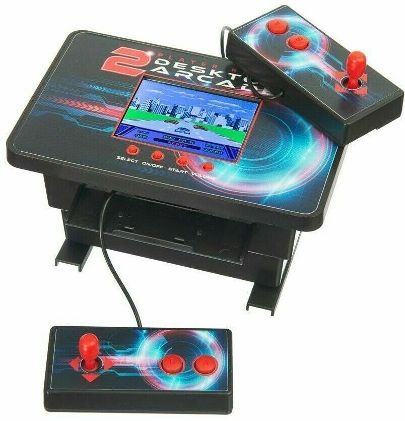 RETRO ARCADE MACHINE 2 PLAYER DESKTOP ARCADE 200 CLASSIC GAMES GAMING ...