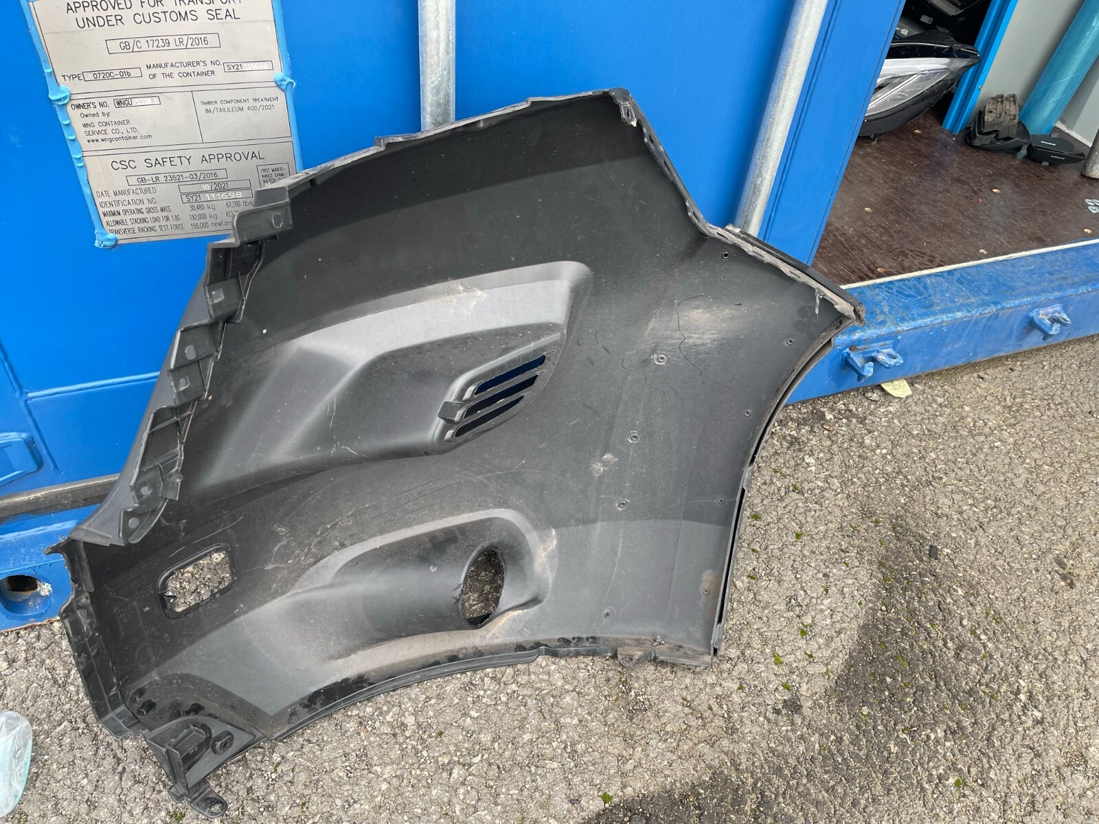 24464 2M 2011 PEUGEOT BOXER OSF DRIVERS SIDE BUMPER CORNER 1315079070DX ...