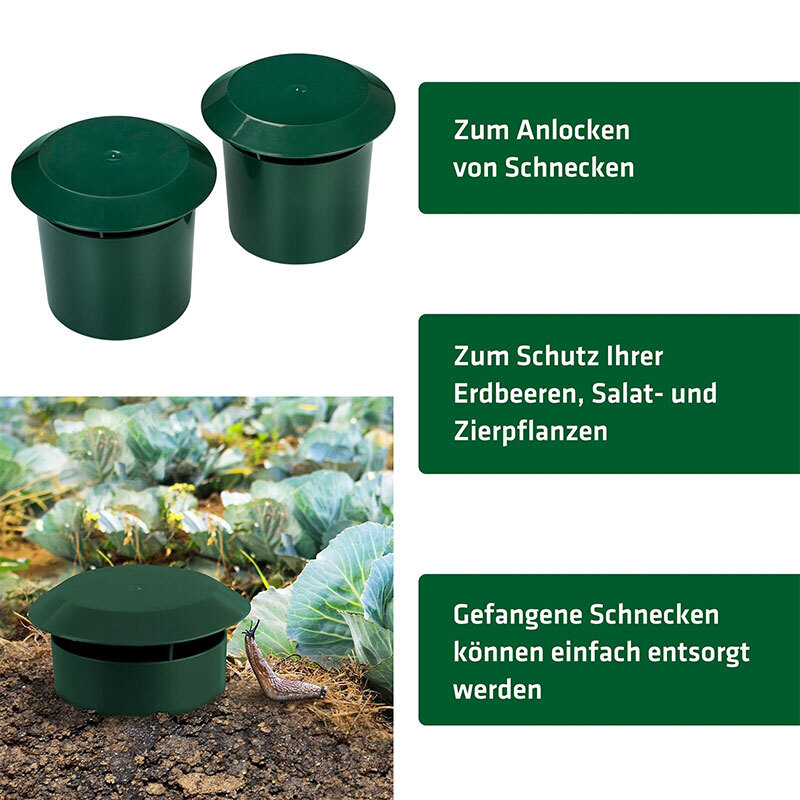 12PCS Snail Cage Slug Leech Catcher Trap | Grelly UK