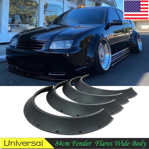 For VW Golf Jetta MK4 MK5 MK6 4PCS Fender Flares Wide Body Kit Wheel ...