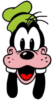 GOOFY LAPTOP STICKER BUMPER STICKER WINDOW STICKER | eBay