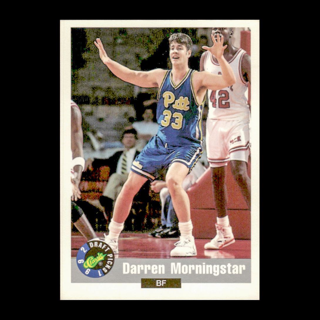 Darren Morningstar 1992-93 Classic Draft Pittsburgh Panthers #53 R331F ...