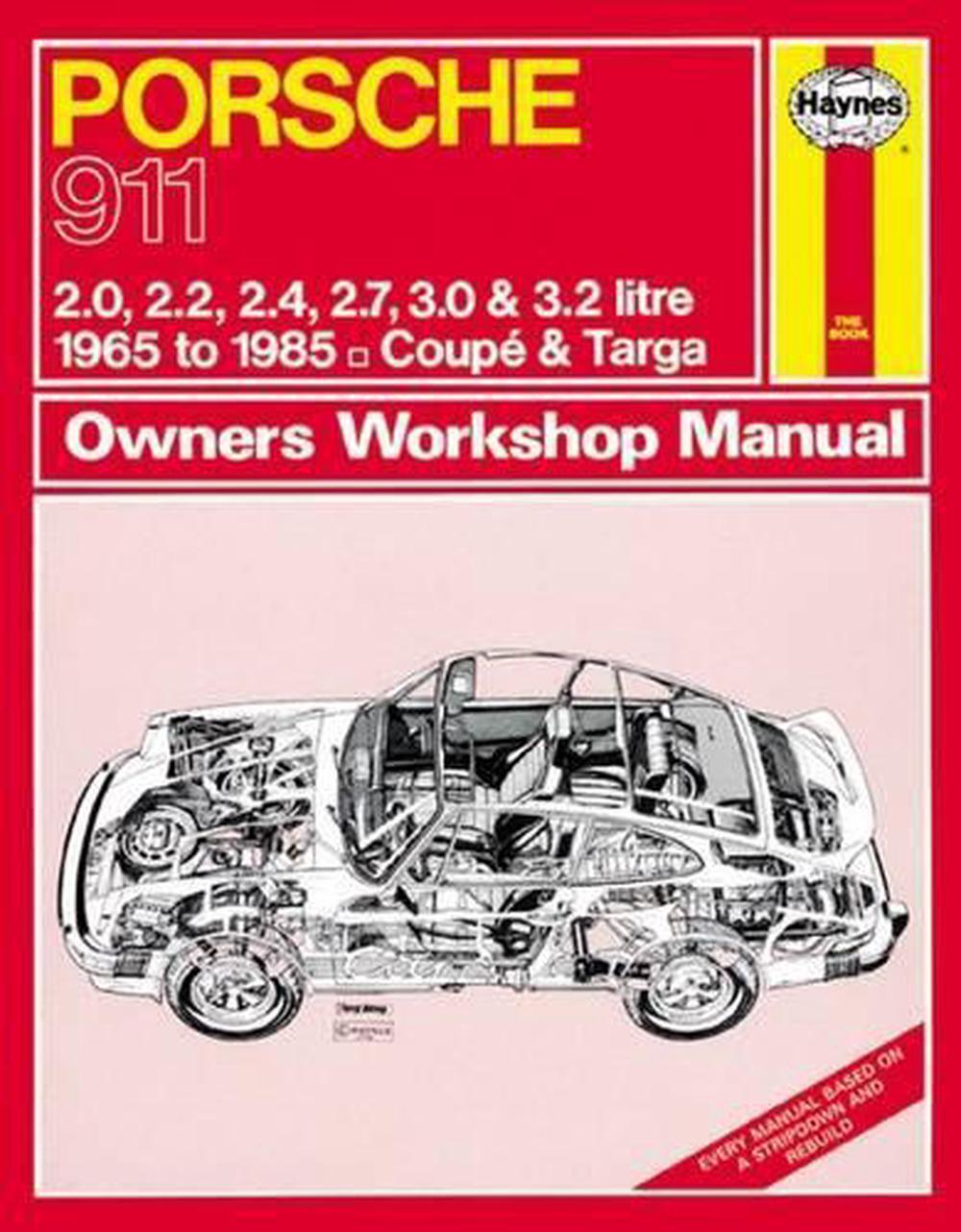 Porsche 911 Owner's Workshop Manual by Haynes Publishing Paperback Book ...