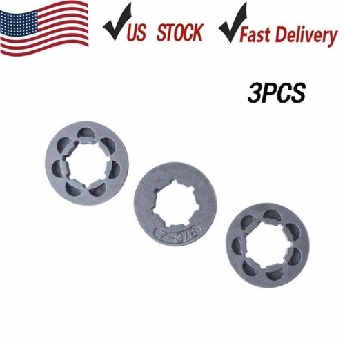 3/8" Pitch 7T Sprocket Rim For Stihl 0000 642 1231 MINI Spline 17mm ...