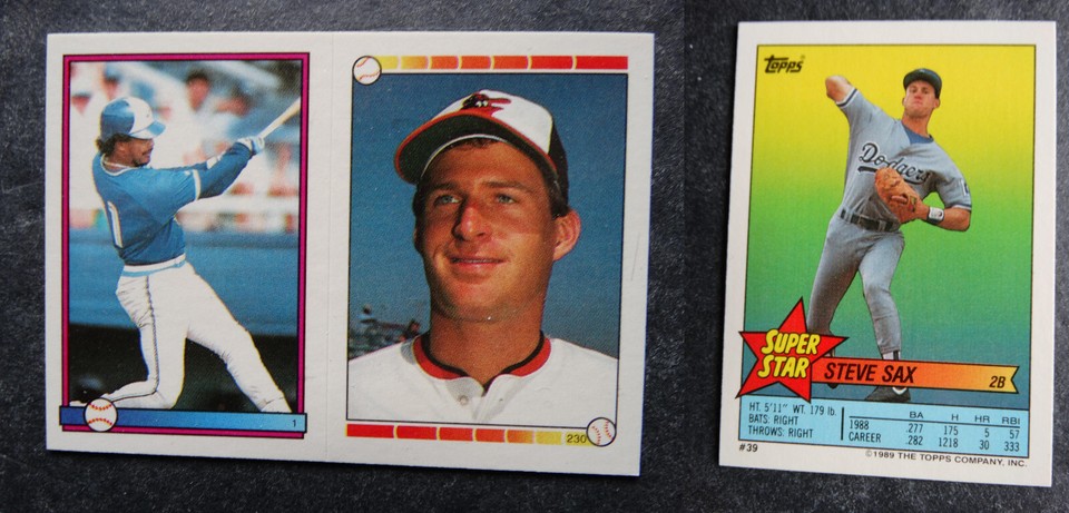 1989 Topps Stickers Baseball Cards Complete Your Set U Pick From List 1 ...
