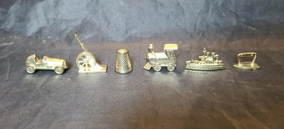 Monopoly Empire Gold Edition Replacement Pieces 6 Tokens Movers Car ...