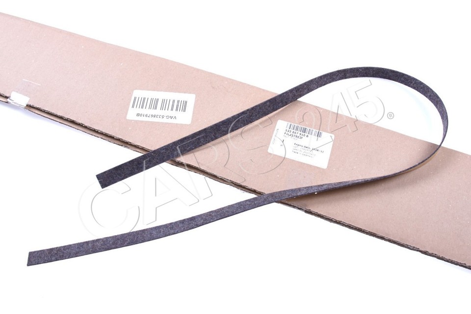 Genuine VW Golf Polo Beetle SEAT SKODA Felt Strips Self Adhesive 2Pcs ...