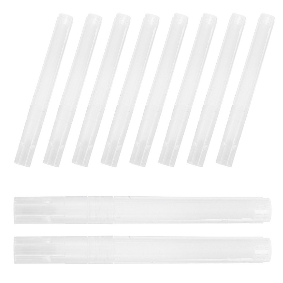 10 Pcs Mark Pen Empty Tube Fillable Blank Paint Acrylic Permanent ...