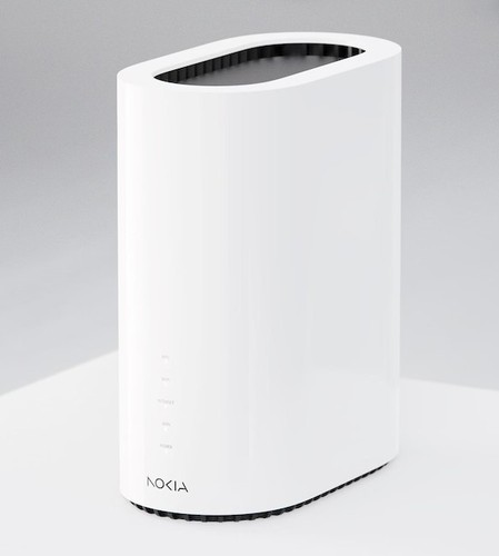 Nokia WiFi Beacon 10 Tri-Band Wi-Fi 6E Mesh Router Gateway White 2.5Gb ...