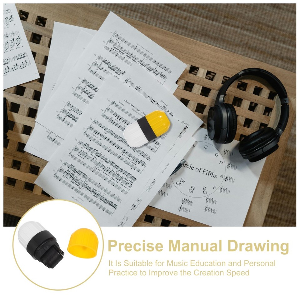 Handwriting Practice Tool Music Staff Stamp Notation Line Roller | eBay ...