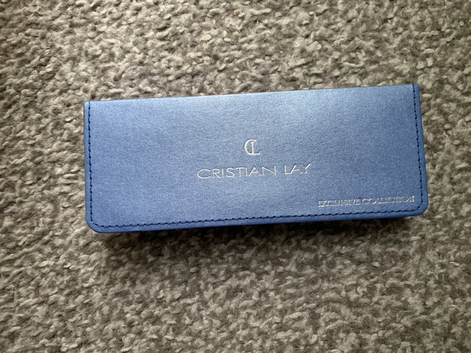 Cristian Lay Exclusive Collection Silver Color Fountain Pen Boxed | eBay UK