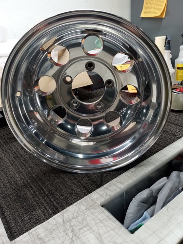 Blemished Single 15x10 Polished Wheel Pro Comp Series 69 69 5x5.5 -47 ...