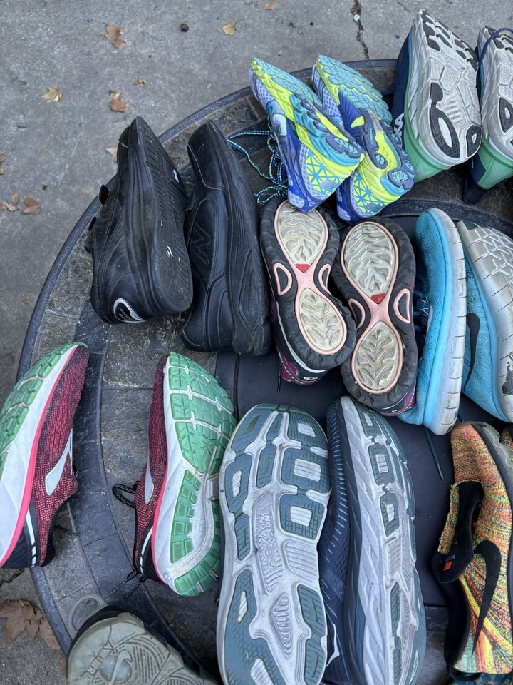 Lot 30 Pairs of Athletic Shoes Wholesale Reseller Bulk On Nike Hoka ...