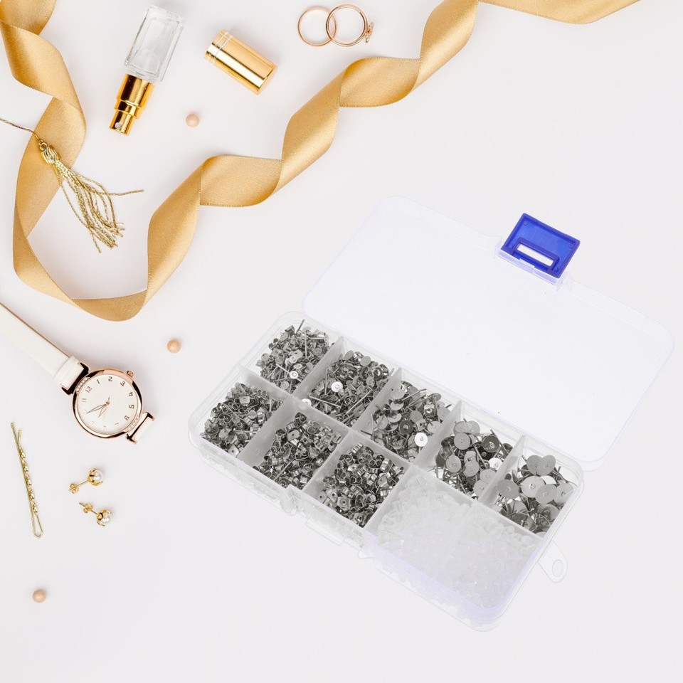 Jewelry Accessories Jewellery Making Ear Back Stoppers Earring Plugs ...