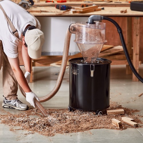 Uimoso 4" Cyclone Separator Dust Collector Kit for Vacuum Cleaner 5-10 ...